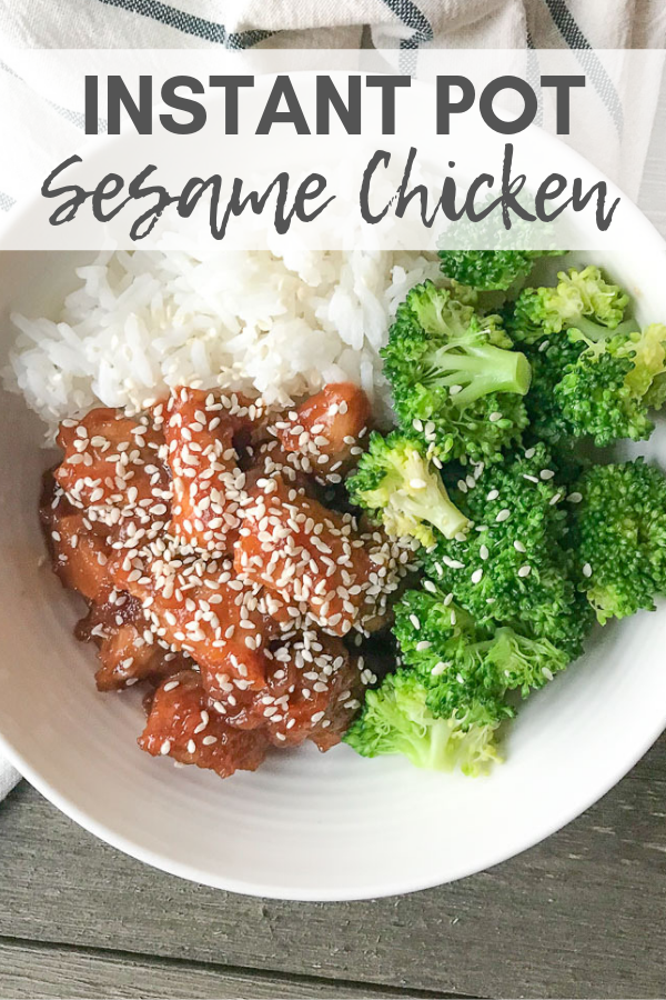 Instant Pot Sesame Chicken | Chef Julie Harrington, RD
